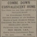 On Combe Down 1850 – 1900 – Prior to Now on Combe Down