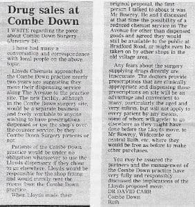The history of the Combe Down surgery - Prior to Now on Combe Down