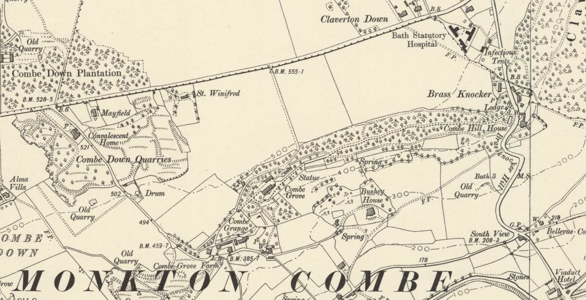 Combe Grove area - Prior to Now on Combe Down