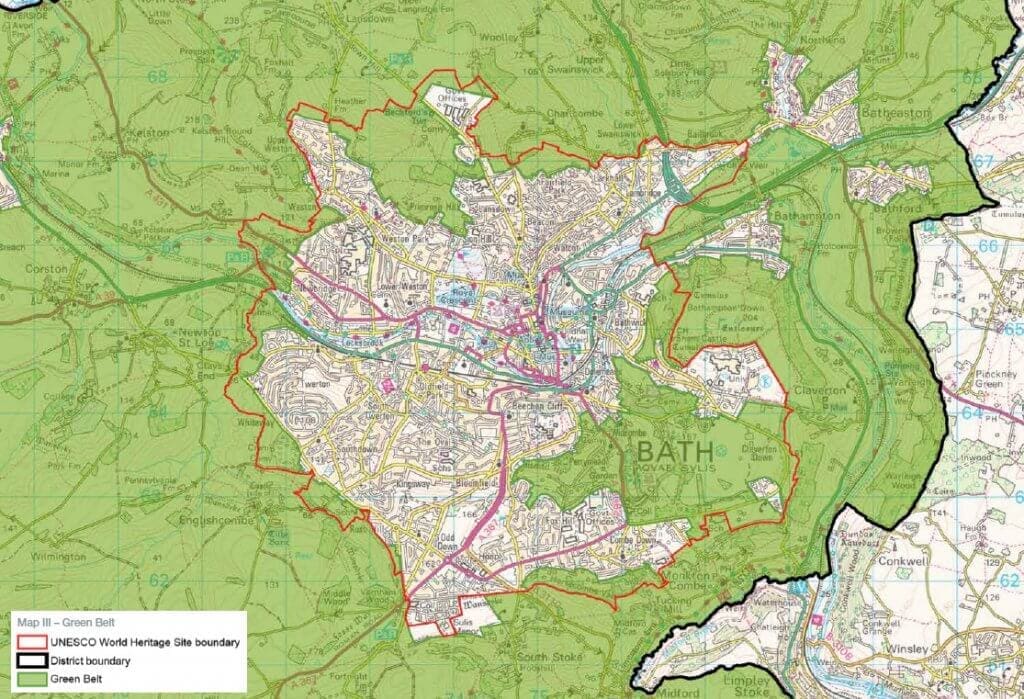 Maps – Prior to Now on Combe Down